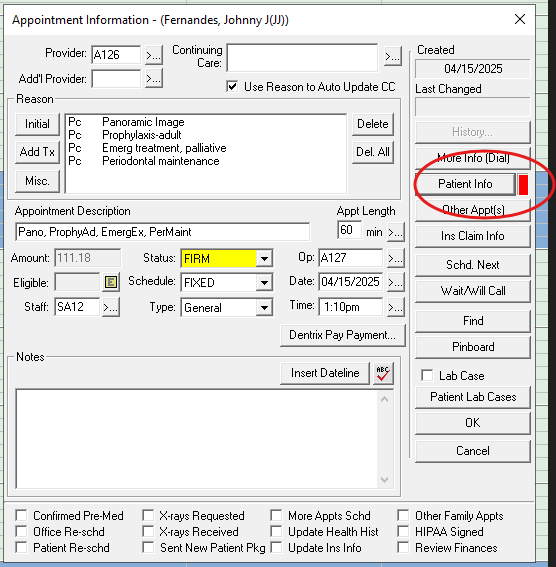 Dentrix: New Patient Intake Form Data Sync – CareCru